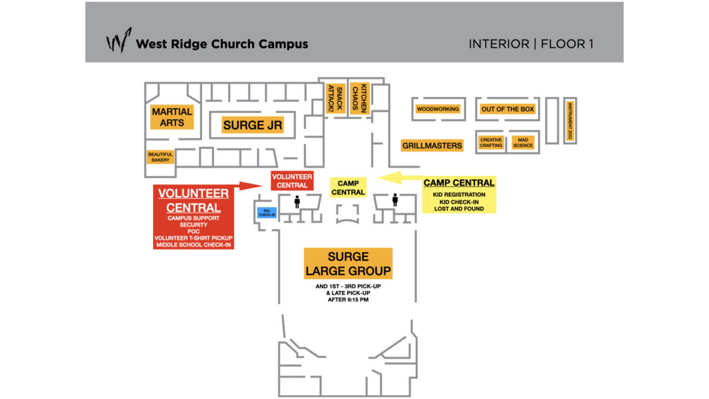 SURGE Maps - West Ridge Church
